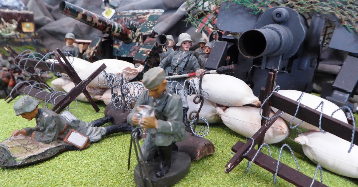 Toy soldiers and real battles: German WWI Artillery Firepower