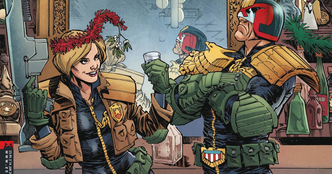 BLIMEY! The Blog of British Comics: Preview: The Christmas JUDGE DREDD ...