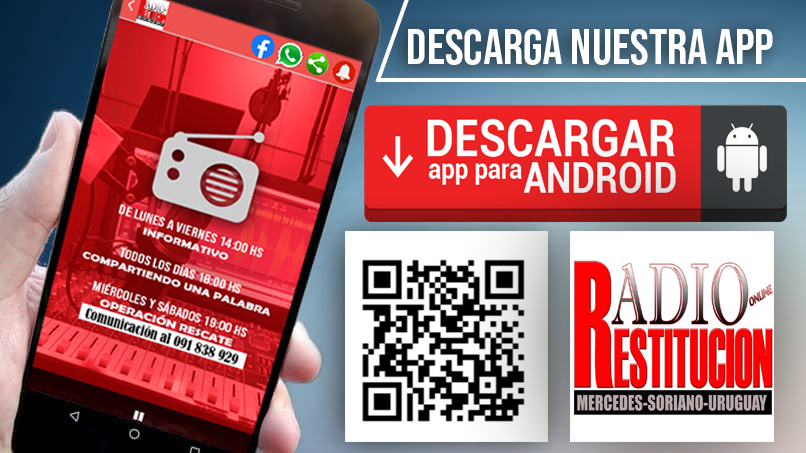 Radio Restitución: Descarga nuestra App para sistema Android