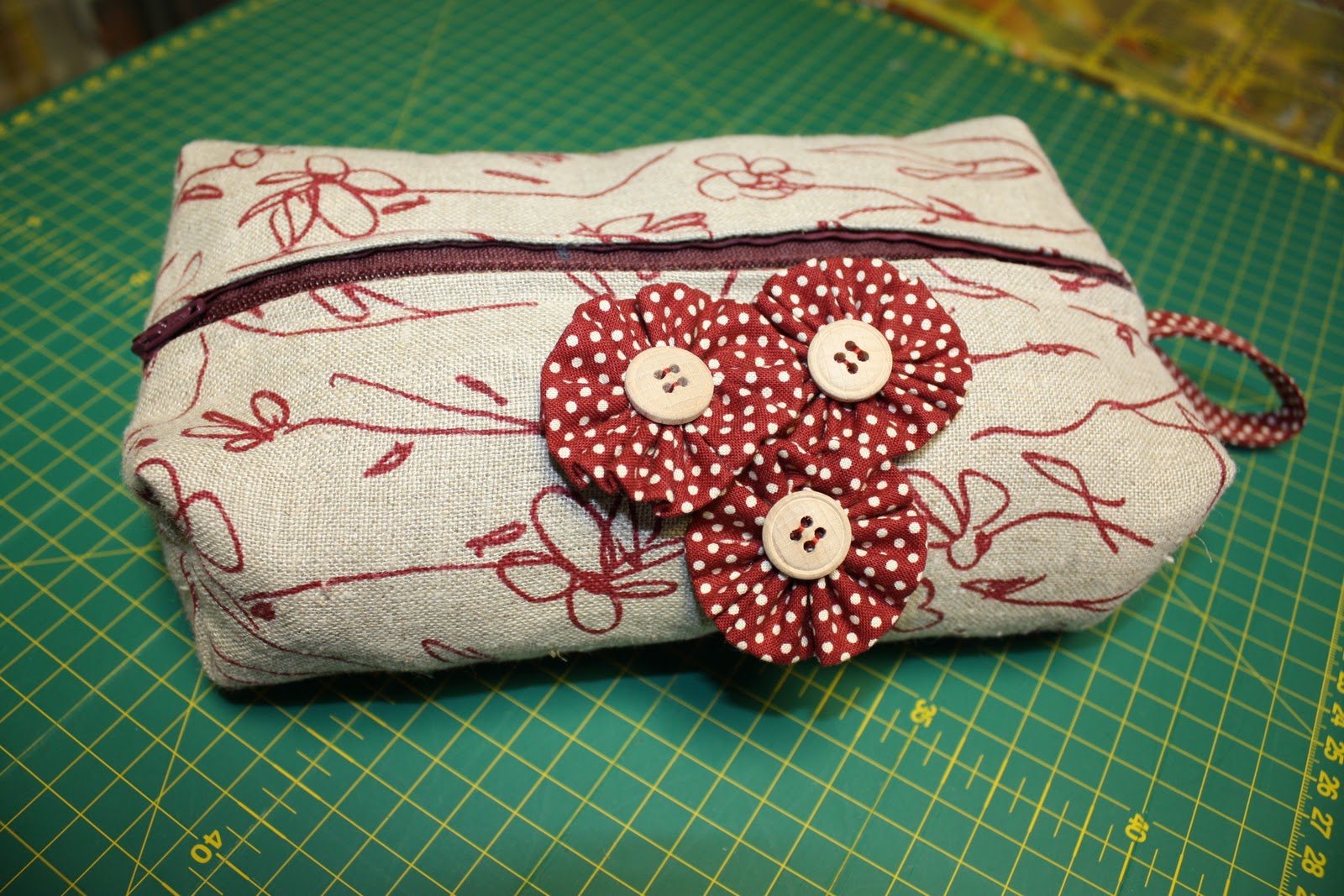 Patchwork en La casa de las labores: Tutorial neceser