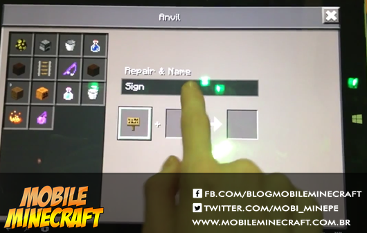 Novas Interface | Noticia Minecraft Pocket Edition 0.12.0 - MCPE FOXY