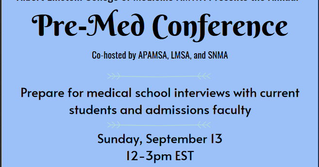 Albert Einstein College of Medicine Pre-Med Conference
