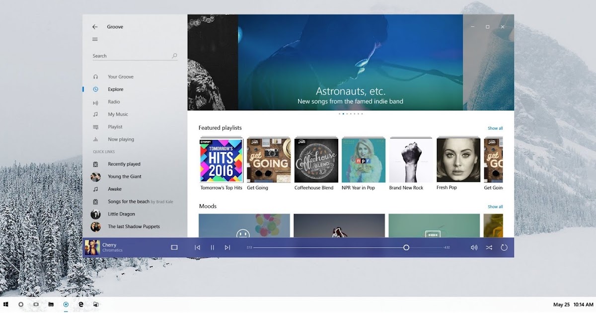 Project NEON : Microsoft Gives New Look to Windows 10 | The Technoverse