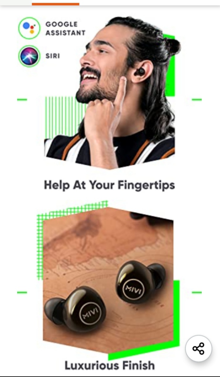 Mivi Duopods M40 True Wireless Bluetooth Earbuds with Studio Sound ...