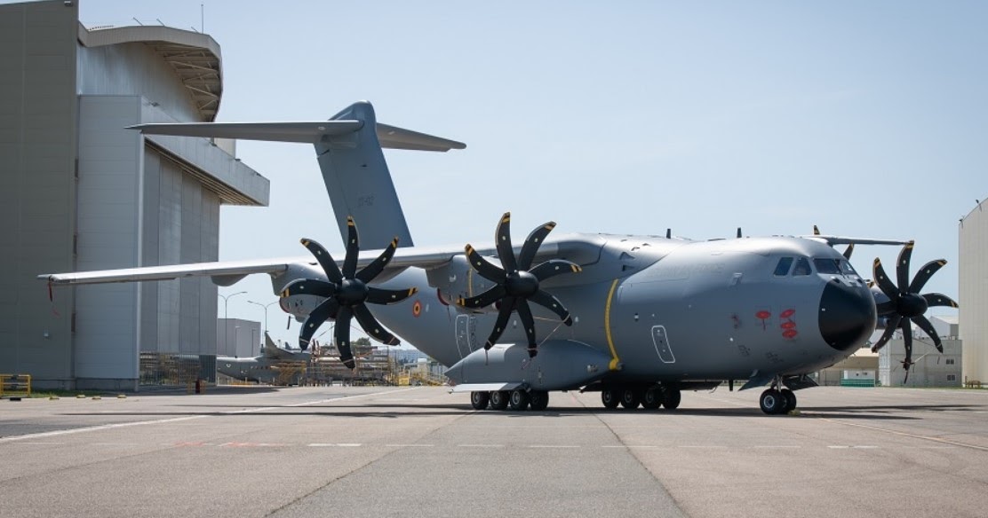 Military and Commercial Technology: The first A-400M aircraft designed ...