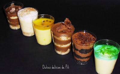 Dulces delicias de Pili: Mini Shots