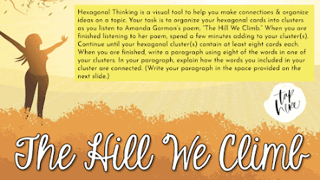 Amanda Gorman's Poem, "The Hill We Climb" and the importance of ...