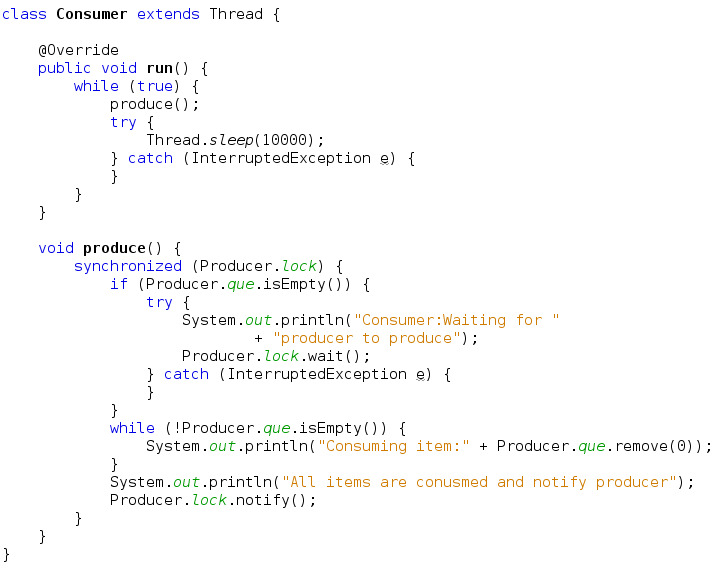 Java Latte Thread Communication With Wait Notify And Notifyall In Java