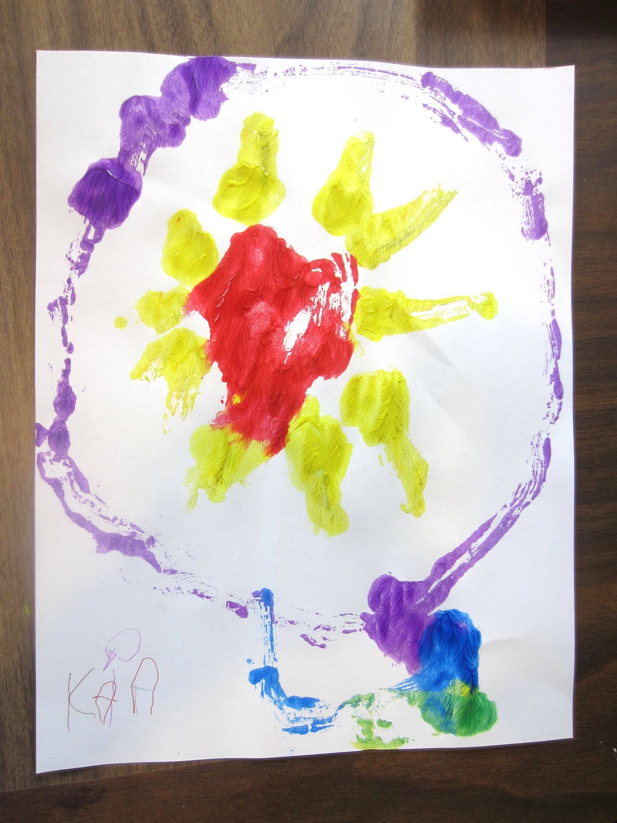 Tile Prints (Preschool Craft) | Preschool Powol Packets