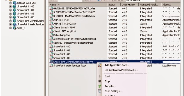 Internet Explorer cannot be display the web page or A process serving ...