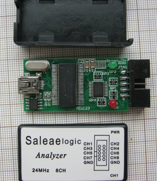 Common Emitter Saleae Logic Analyzer Clone