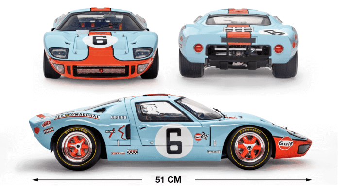 Construye tu Ford GT 40 1:8 Planeta DeAgostini México