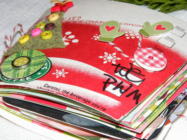 Simple Things, Sweet Life: Starbucks Cup Scrapbook