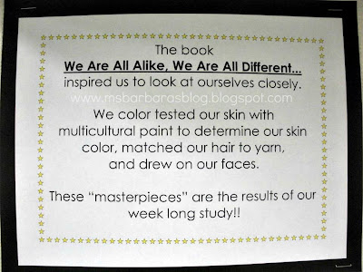 For the Children: We Are All Alike...We Are All Different