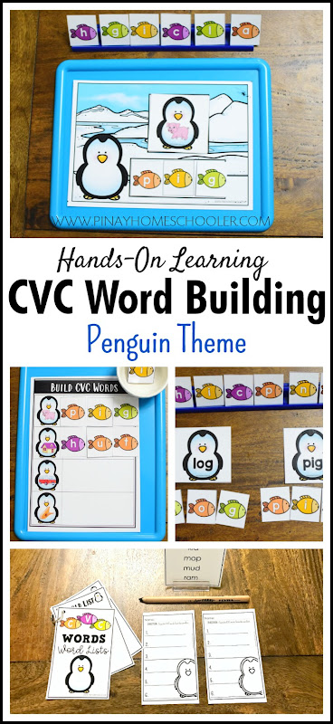 CVC Word Building Printables | The Pinay Homeschooler