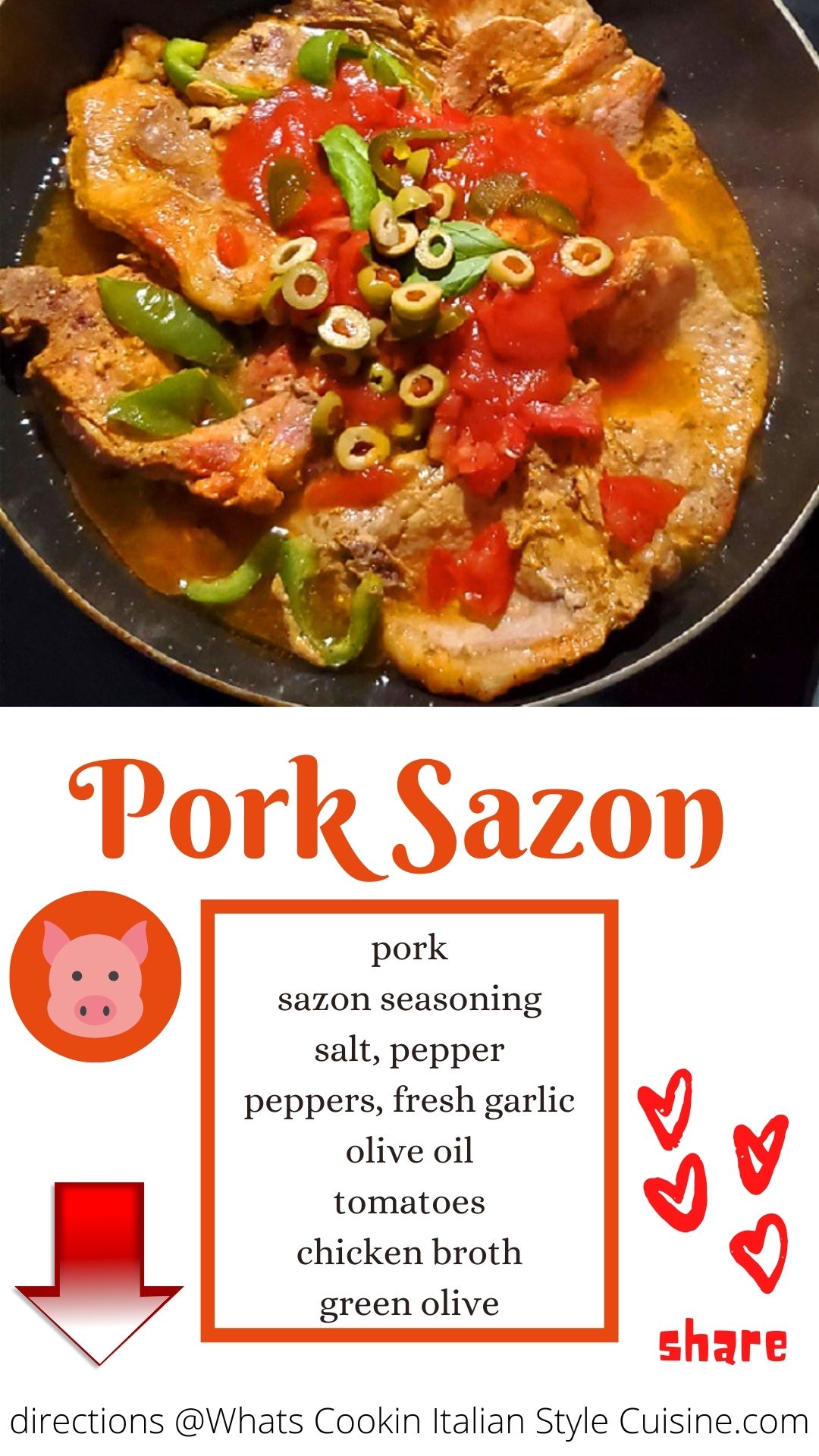 Pork Sazon | What's Cookin' Italian Style Cuisine