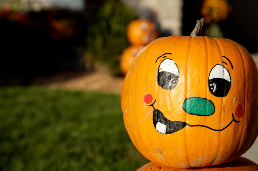 Paint your Pumpkins for Halloween using these Designs : Let's Celebrate!