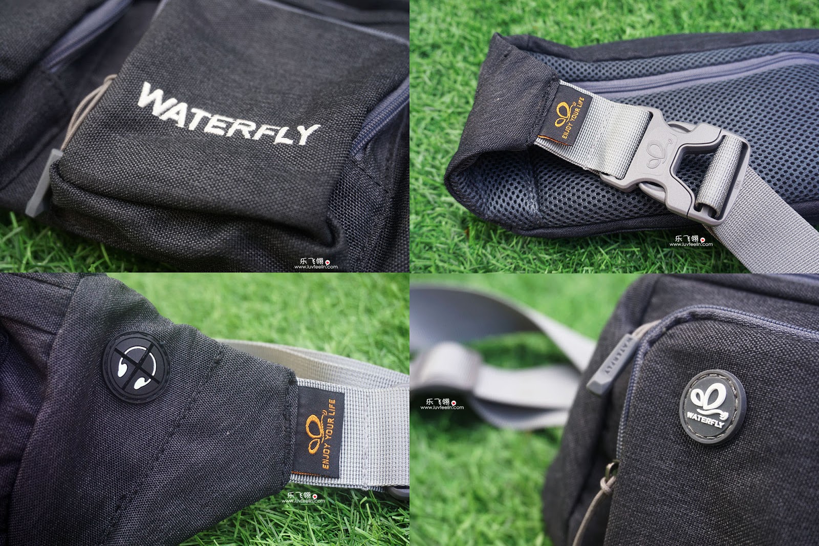 【WATERFLY】Hiking Backpack 三合一轻质登山背包+ Waist Bag 防水腰包 - 乐飞翎 ♥ LUVFEELIN