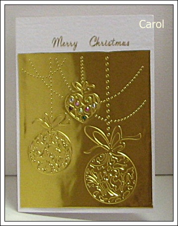 Crafty Capers: Christmas Embossing Folders