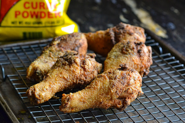 Greedy Girl : Curry Fried Chicken