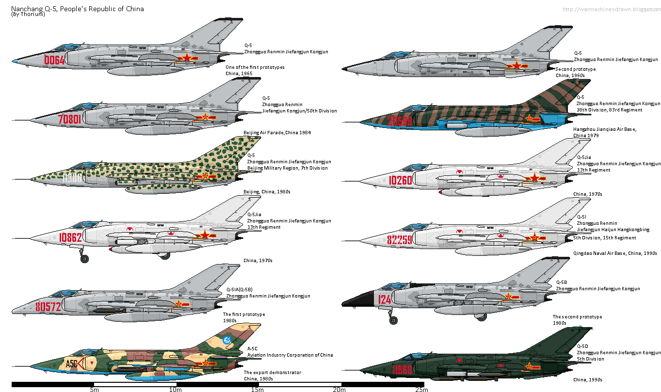 War Machines Drawn: Nanchang Q-5, part one