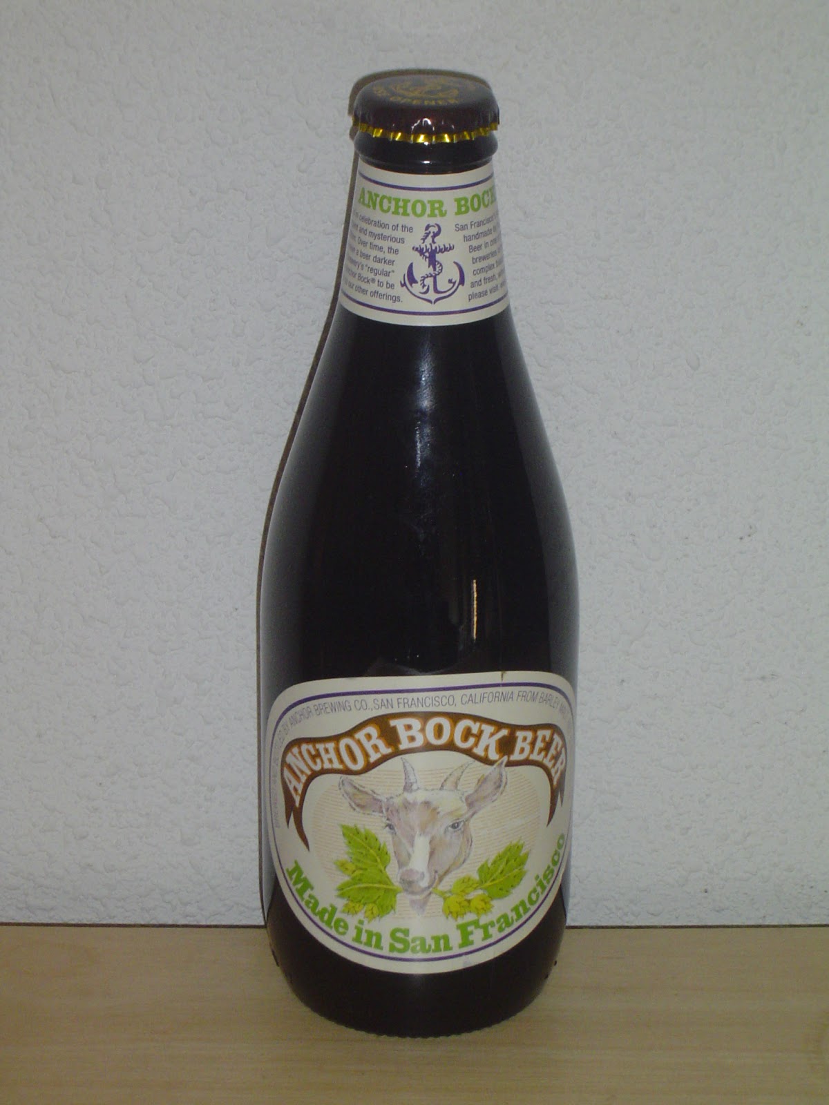 Coleccionando cervezas: Anchor Bock Beer
