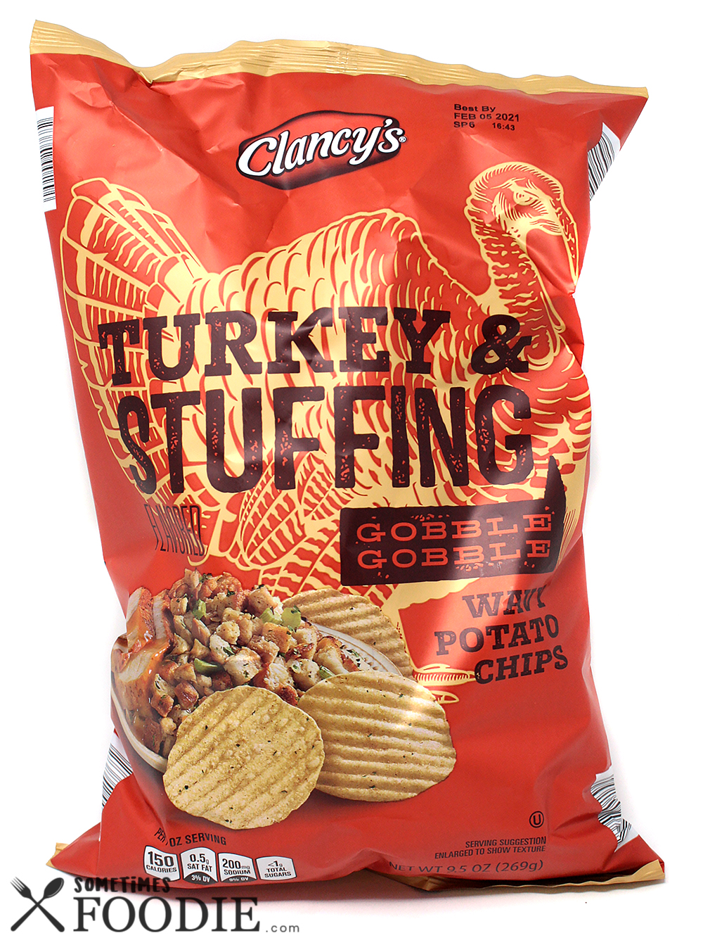 Sometimes Foodie: Stuff Your Face - Aldi Turkey & Stuffing Chips