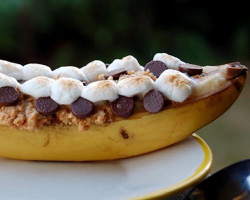 carolynn's recipe box: Campfire Banana Boats