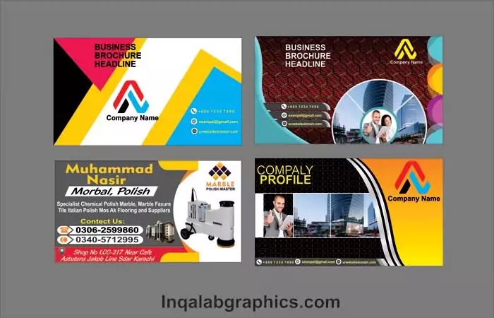 Visiting Card Templates Cdr File Free Download- inqalabgraphics
