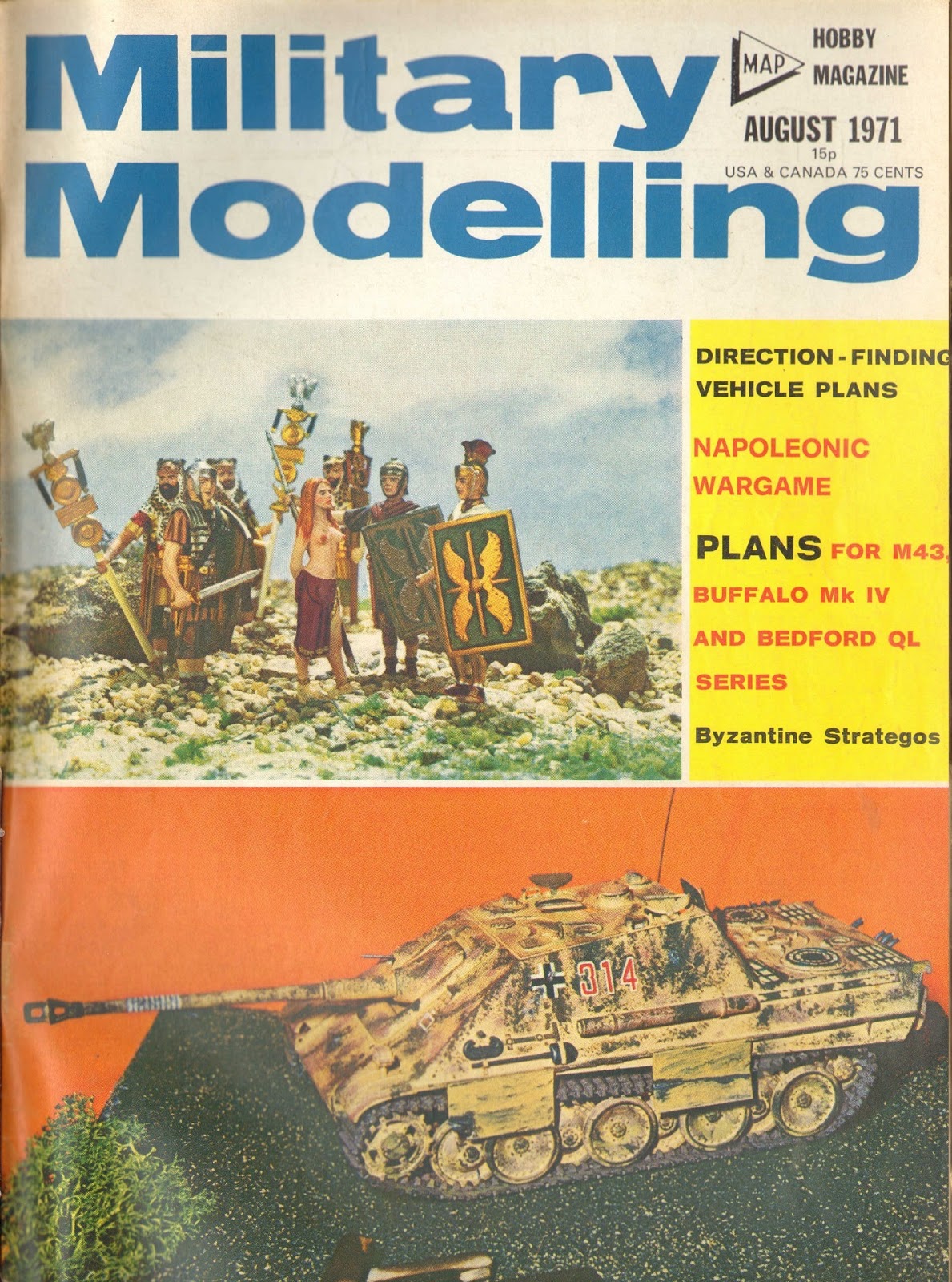 Doug Mason Figures: Military Modelling - Issue 8 - August 1971