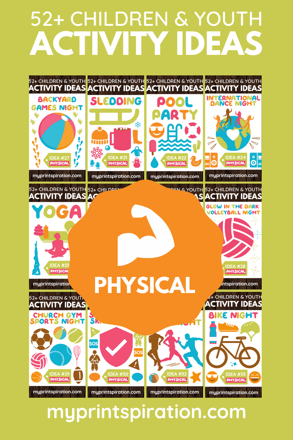 Printspiration: 52+ Activity Ideas for the Children + Youth Program