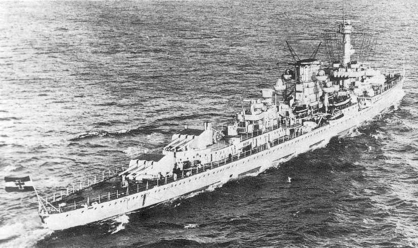 Generalisache: German Cruiser Kriegsmarine