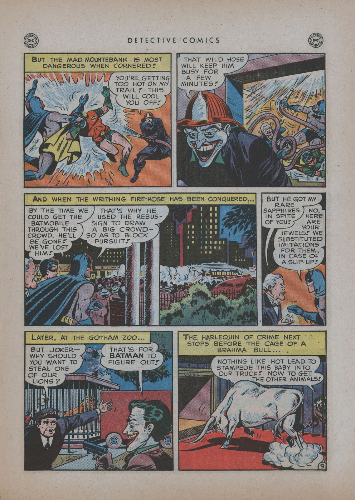 Rebus Crimes! (DETECTIVE #137) Joker Cover Story