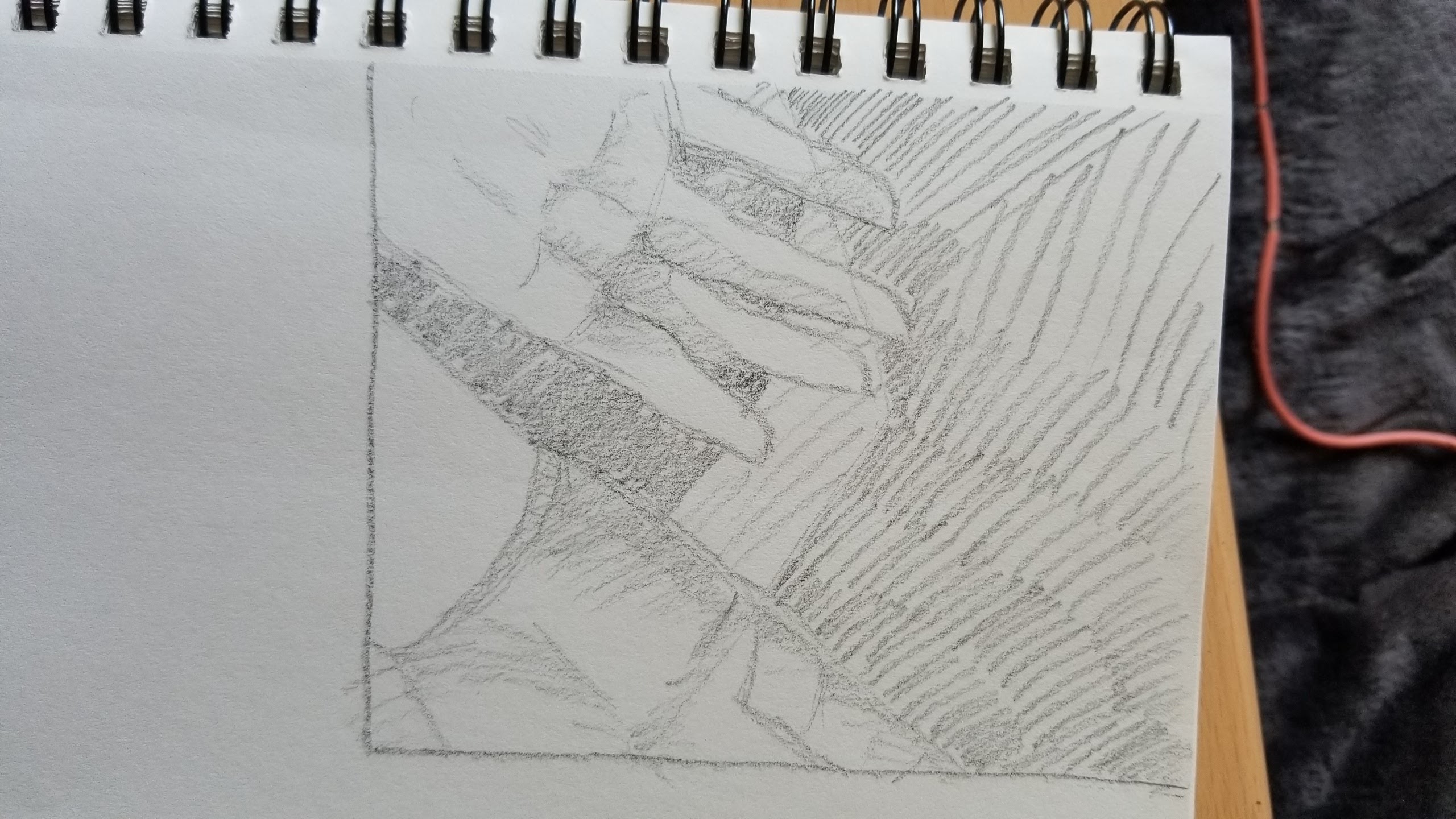 The first of the four final drawings