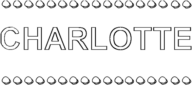Charlotte Name Coloring Pages Coloring Pages