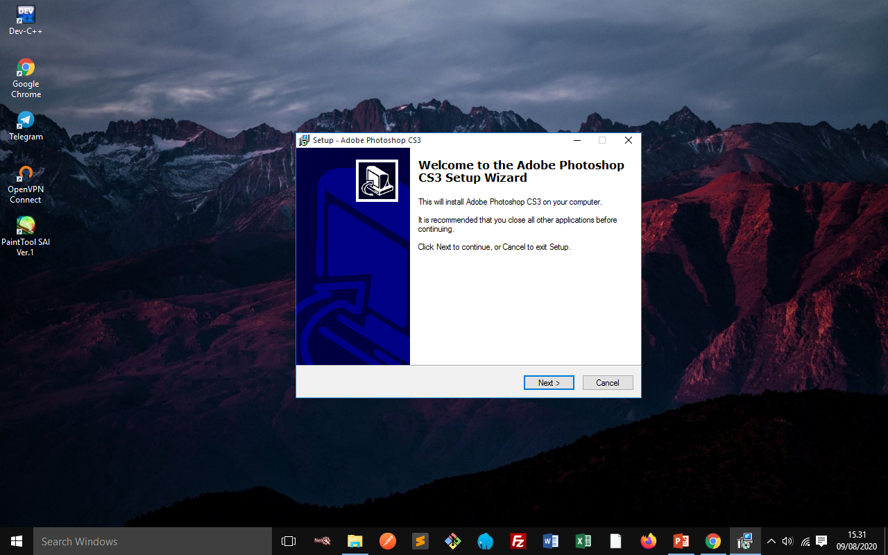 Bagaimana Cara Install Photoshop CS3 Di Windows 10