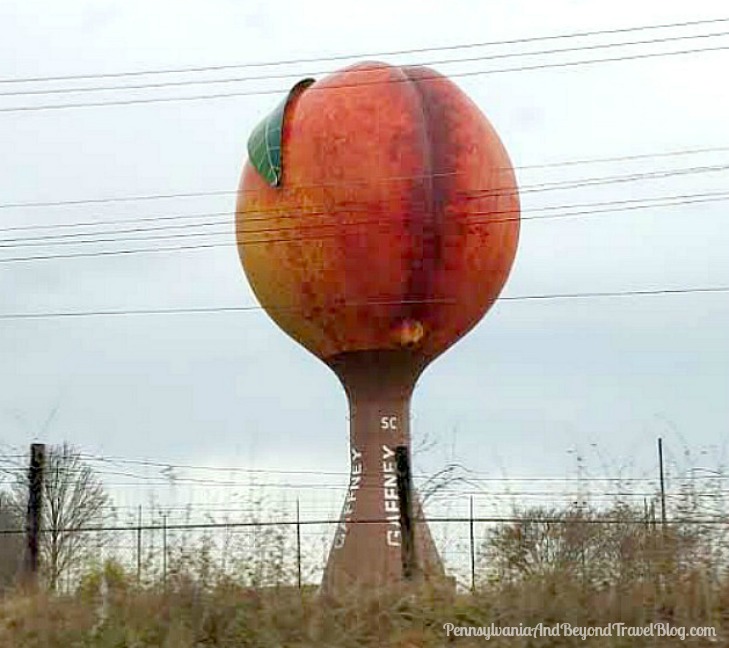 Pennsylvania & Beyond Travel Blog: Roadside Art - The Peachoid Water ...