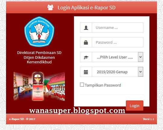 Download Updater Aplikasi E-Raport SD Versi 1.1 ~ SD Negeri 01 ...