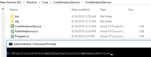 How to Create Windows Service in .NET Core - CoreProgram