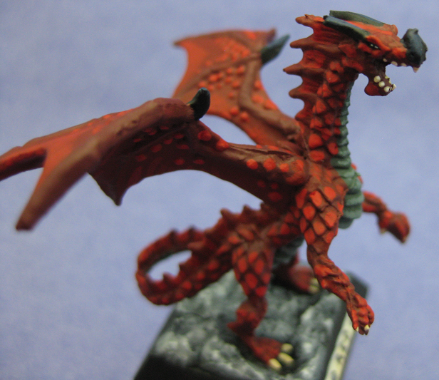 Miniature Painting: Reaper Miniatures Dragon Hatchling Red - 77274