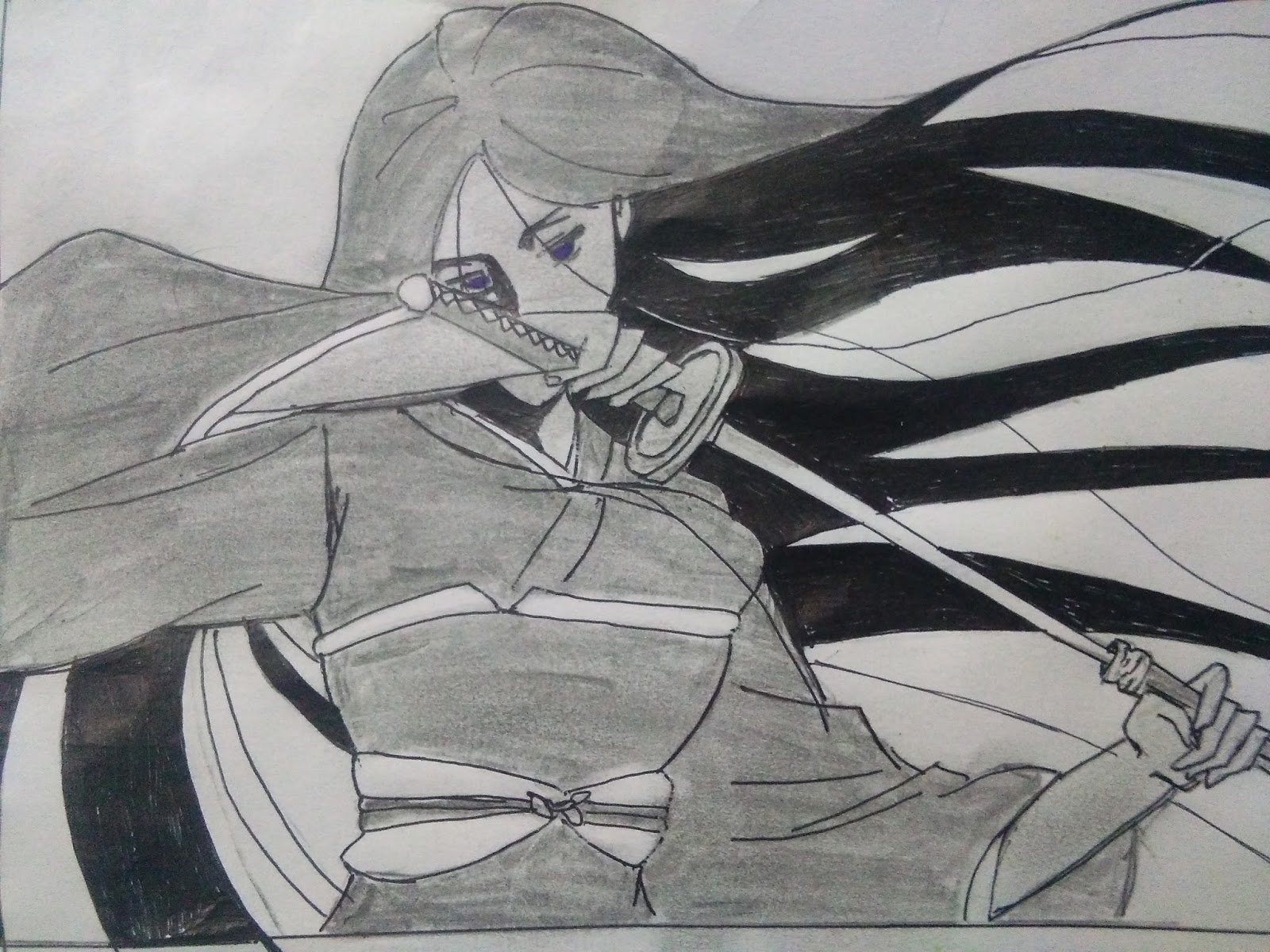 Cartoon Sketch By Emotion: SAMPLE OF BLEACH