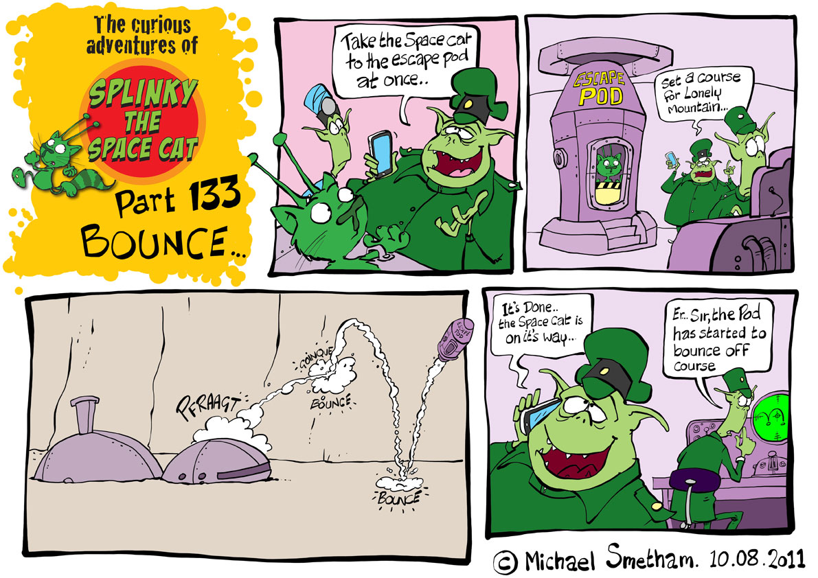 The Curious Adventures of Splinky the Space Cat