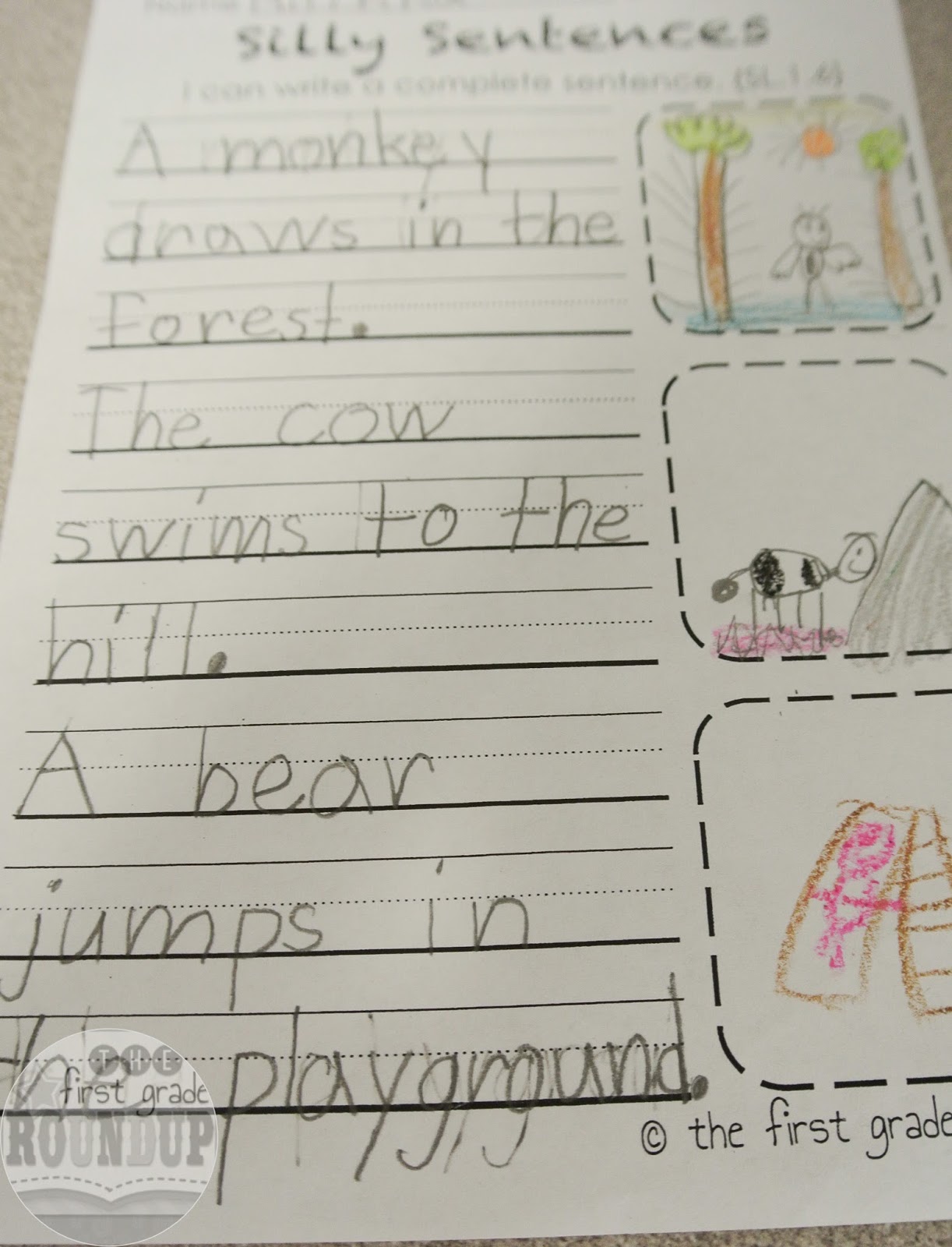 Easy & Meaningful First Week Writing ACtivities in 1st grade - The ...