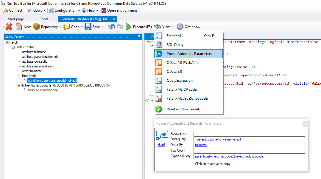 Microsoft Dataverse List Rows Use Expand Query To Retrieve Related Data In Cloud Flow 3541