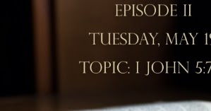 Johannine Comma: Jeff Riddle on 1 John 5:7-8