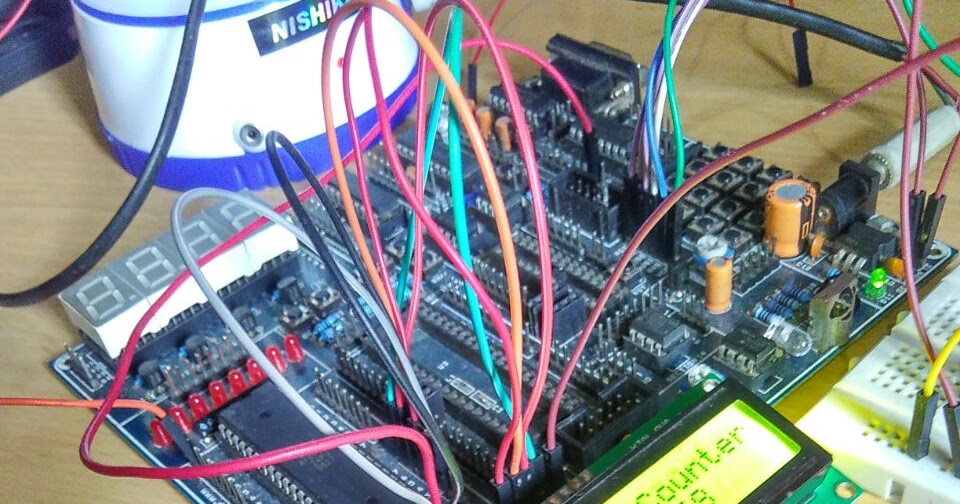 Rotation Counter using 8051 | Embedded System Desgin