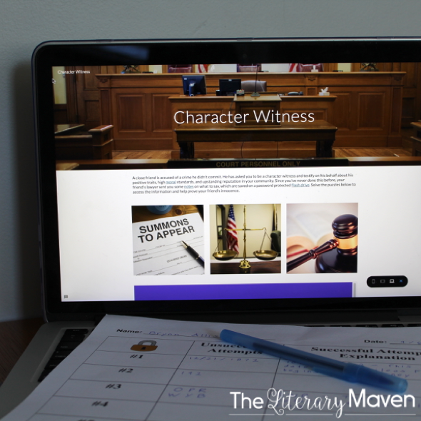 Teaching Literary Elements: Character - The Literary Maven