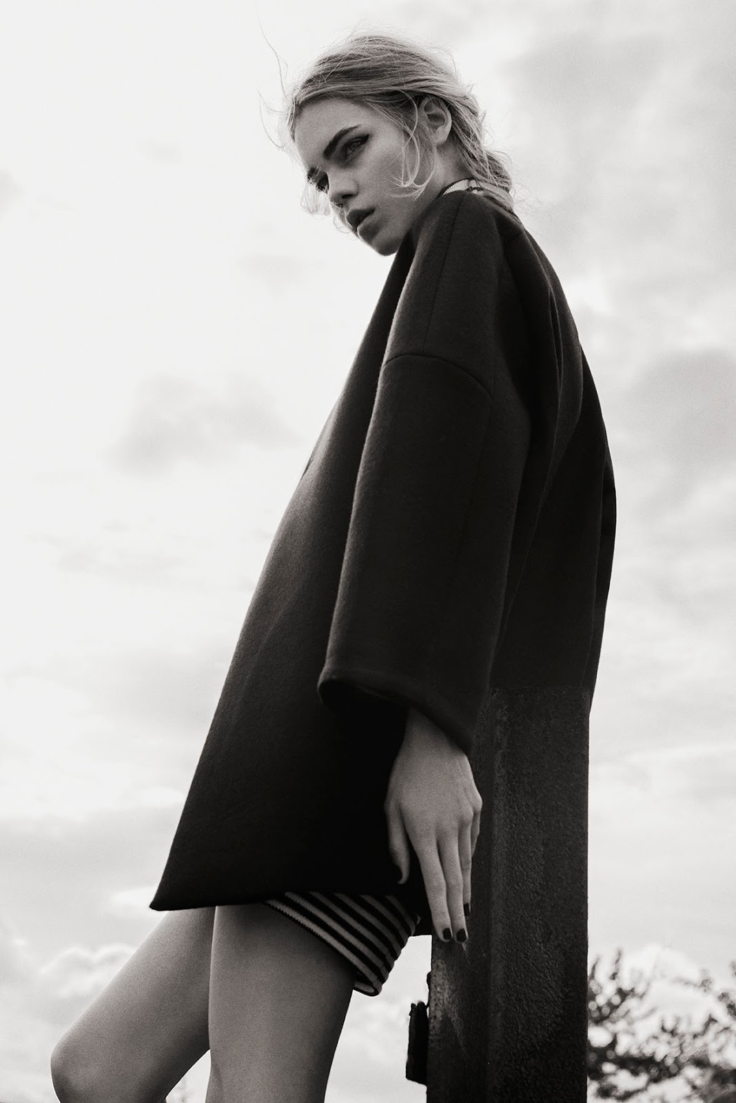 the new mod: line brems by sune czajkowski for elle denmark october ...