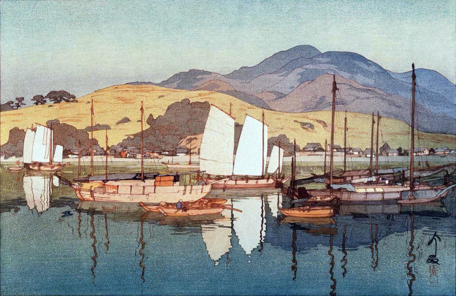 Hiroshi Yoshida | Landscape painter / printmaker | Tutt'Art@ | Pittura ...