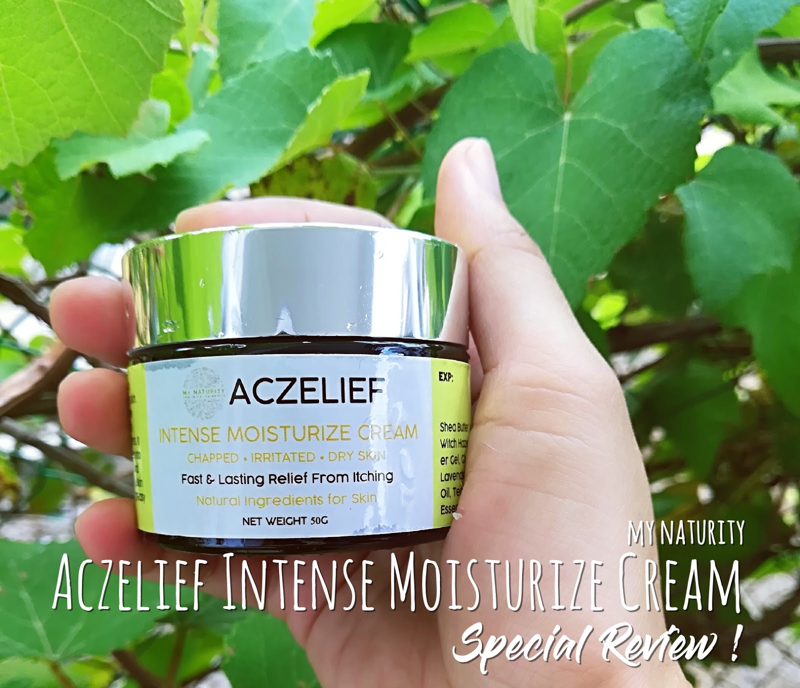 Aczelief Intense Moisturize Cream by My Naturity Special Review ...